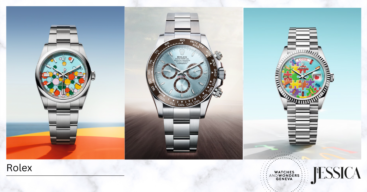 Watches & Wonders 2023︳Rolex首款透明底蓋手錶誕生！ 童趣玩味Day-Date必收