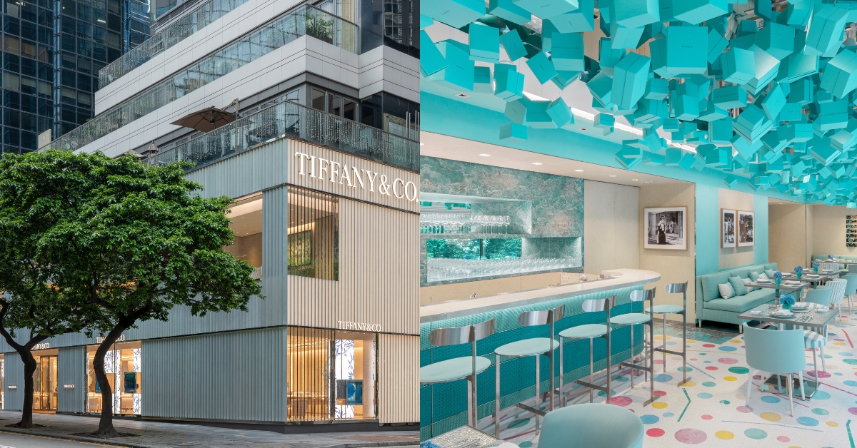 Tiffany & Co.利園新店揭幕！附設Blue Box Café 6月登場：藝術、工藝與味蕾的完美交響