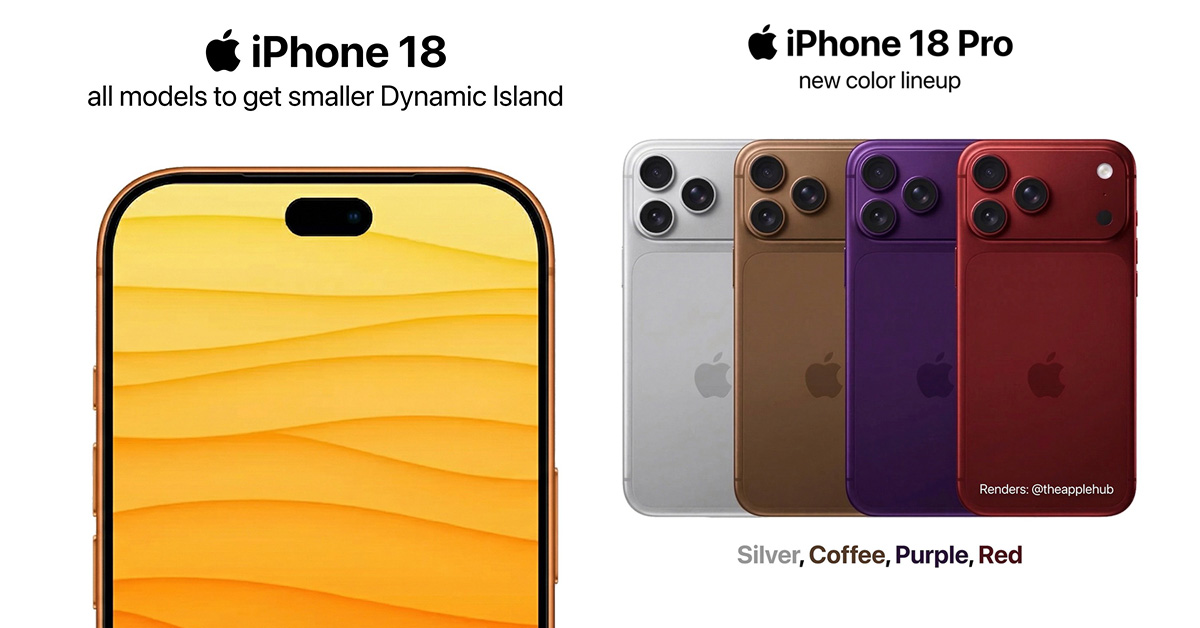 iPhone 18傳聞+模型機曝光？iPhone 18系列上市日期/規格價錢/顏色消息